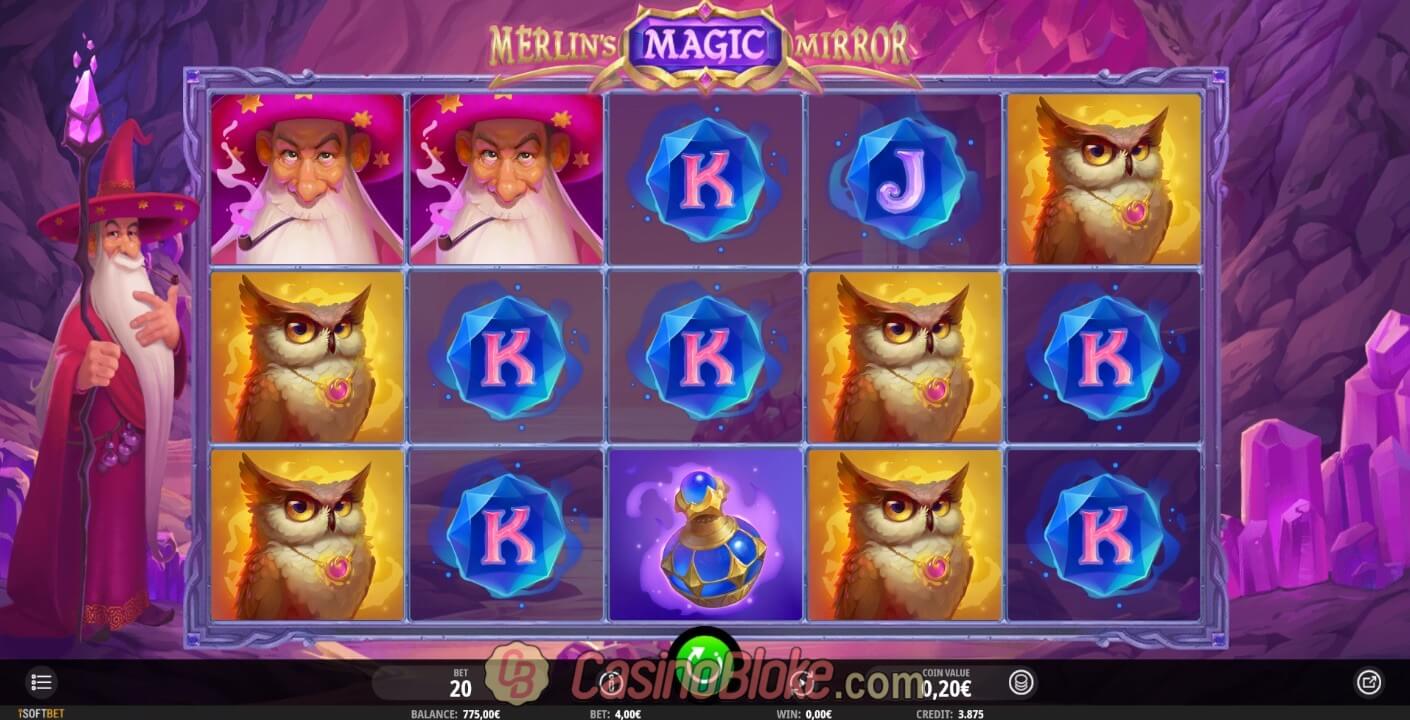 Merlin's Magic Mirror Slot Game - iSoftBet - Review & Rating